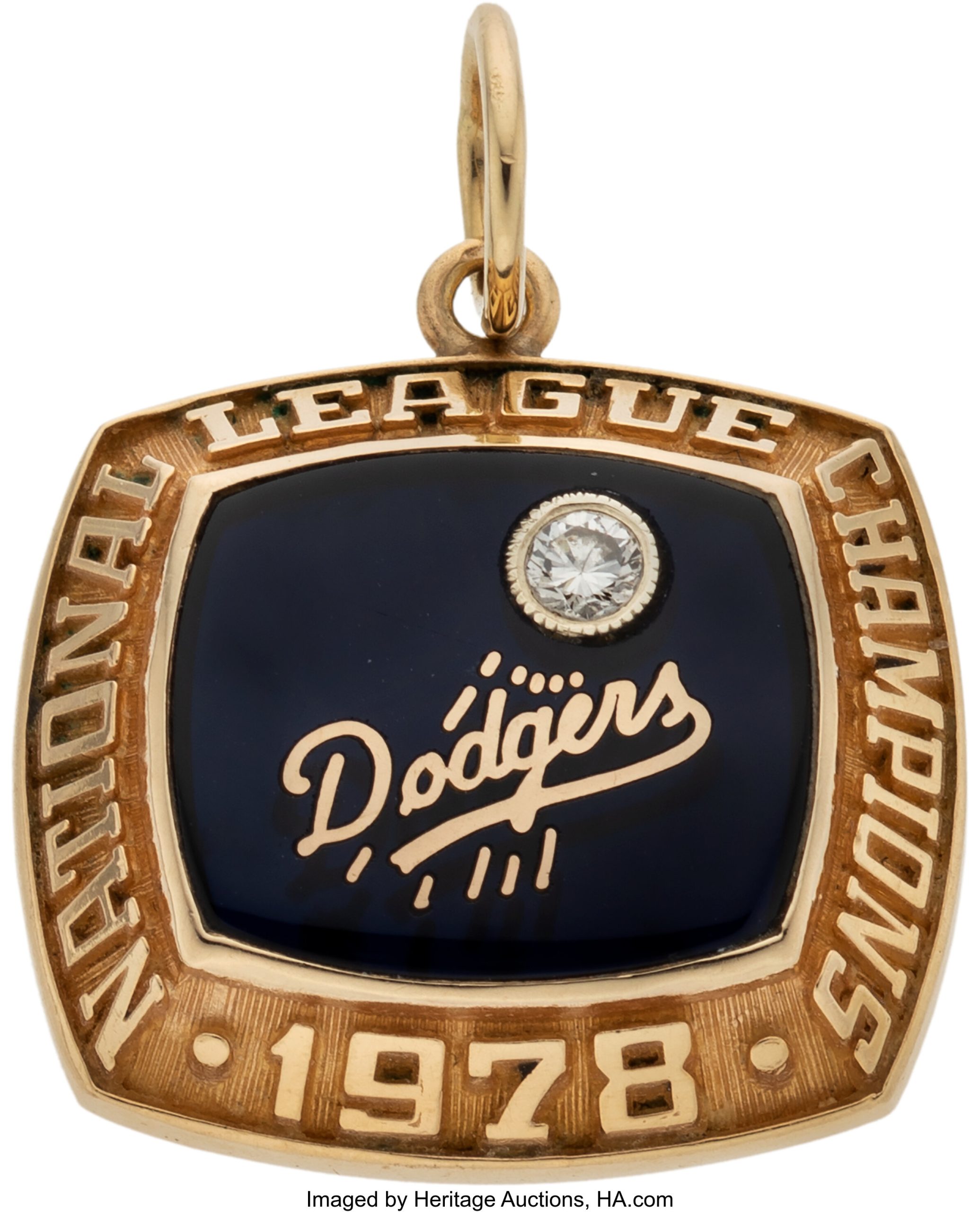 1978 Los Angeles Dodgers NL Championship Pendant – TJ Kaye Championship ...