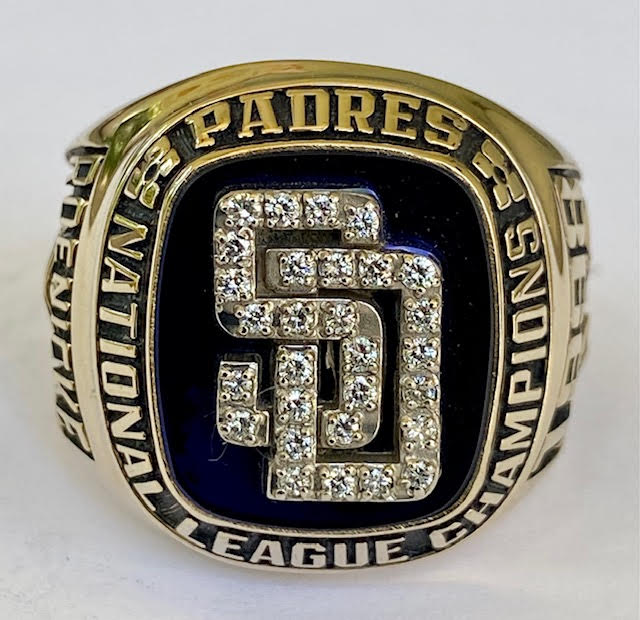 1998 San Diego Padres National League Championship Ring – TJ Kaye ...