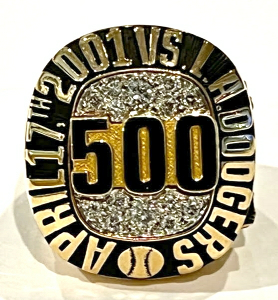 2001 Barry Bonds 500 Home Run Commemorative Championship Ring – TJ Kaye ...