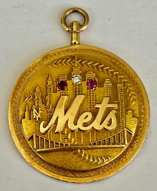 Circa 1960’s New York Mets Pendant – TJ Kaye Championship Memorabilia ...
